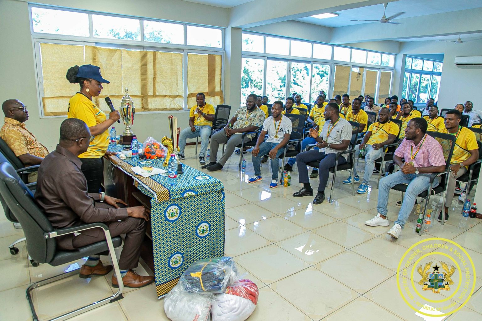THE CELEBRATION AND APPRECIATION OF THE MOGCSP FOOTBALL TEAM ON THEIR ...