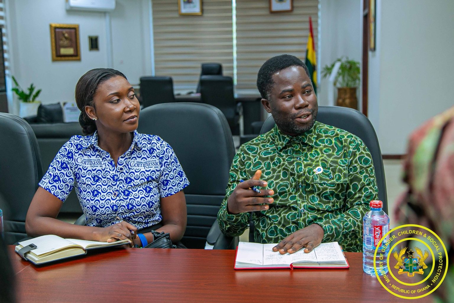 COMPASSION INTERNATIONAL GHANA CALLS ON GENDER MINISTER : Ministry of ...