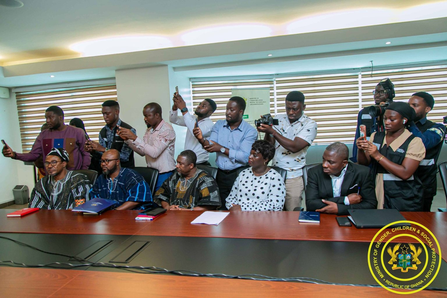 GENDER AND COMMUNICATIONS MINISTRIES HOLD JOINT PRESS BRIEFING ON ...